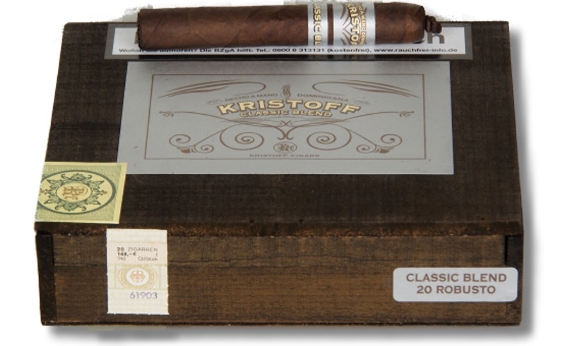Humidor Import | Zigarre Kristoff Classic Robusto | online beim ...
